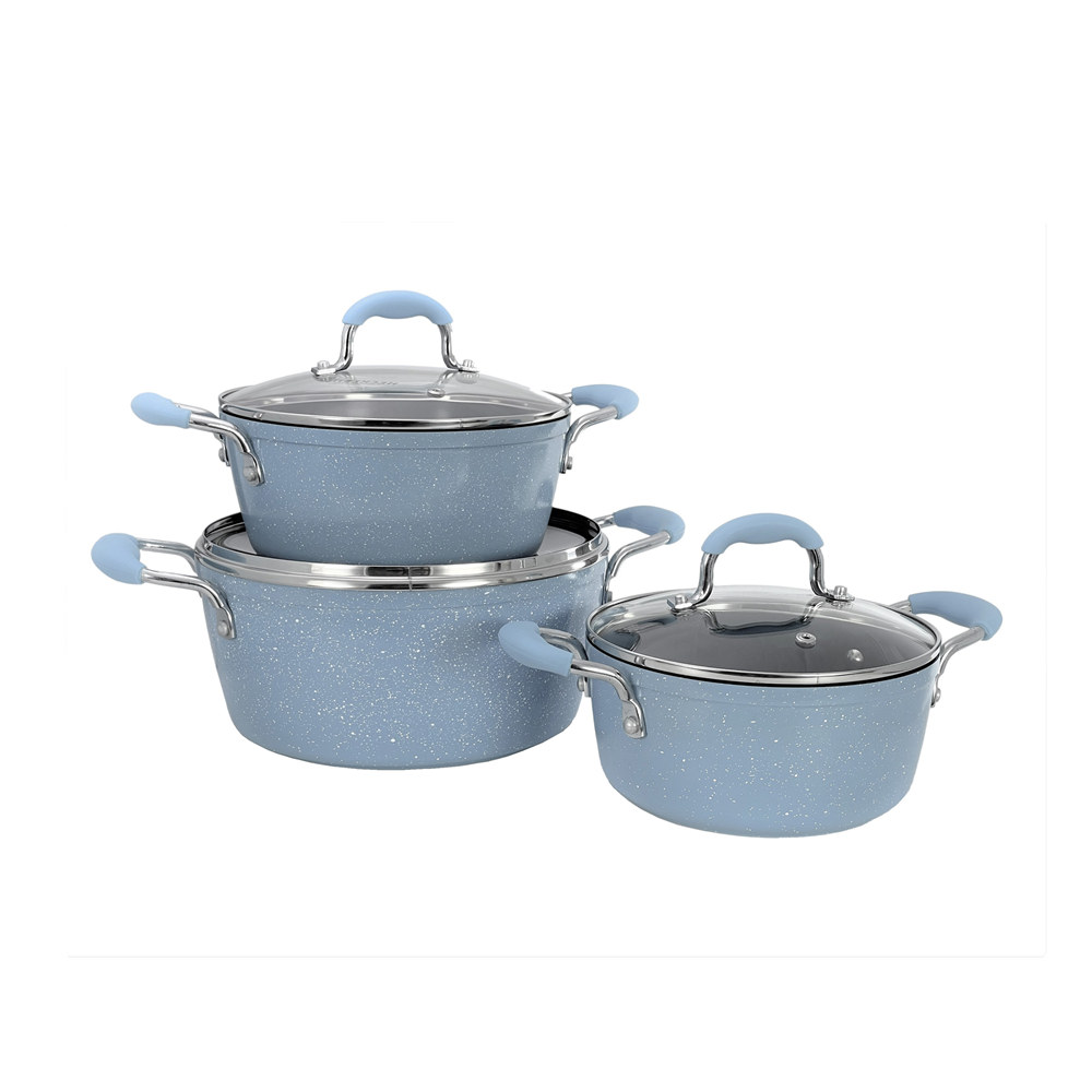 PRESSED AND FORGED ALUMINIUM COOKWARE SET - sowell